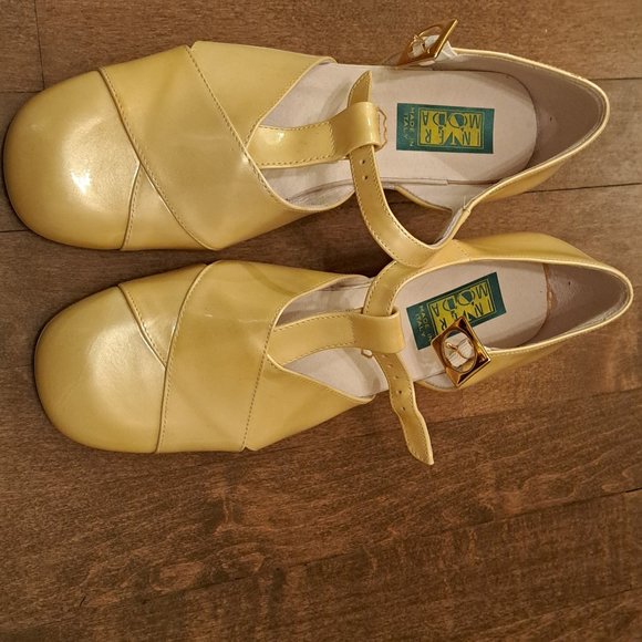 Intermoda | Shoes | Made In Italy Intermoda Leather Women Cream Yellow ...